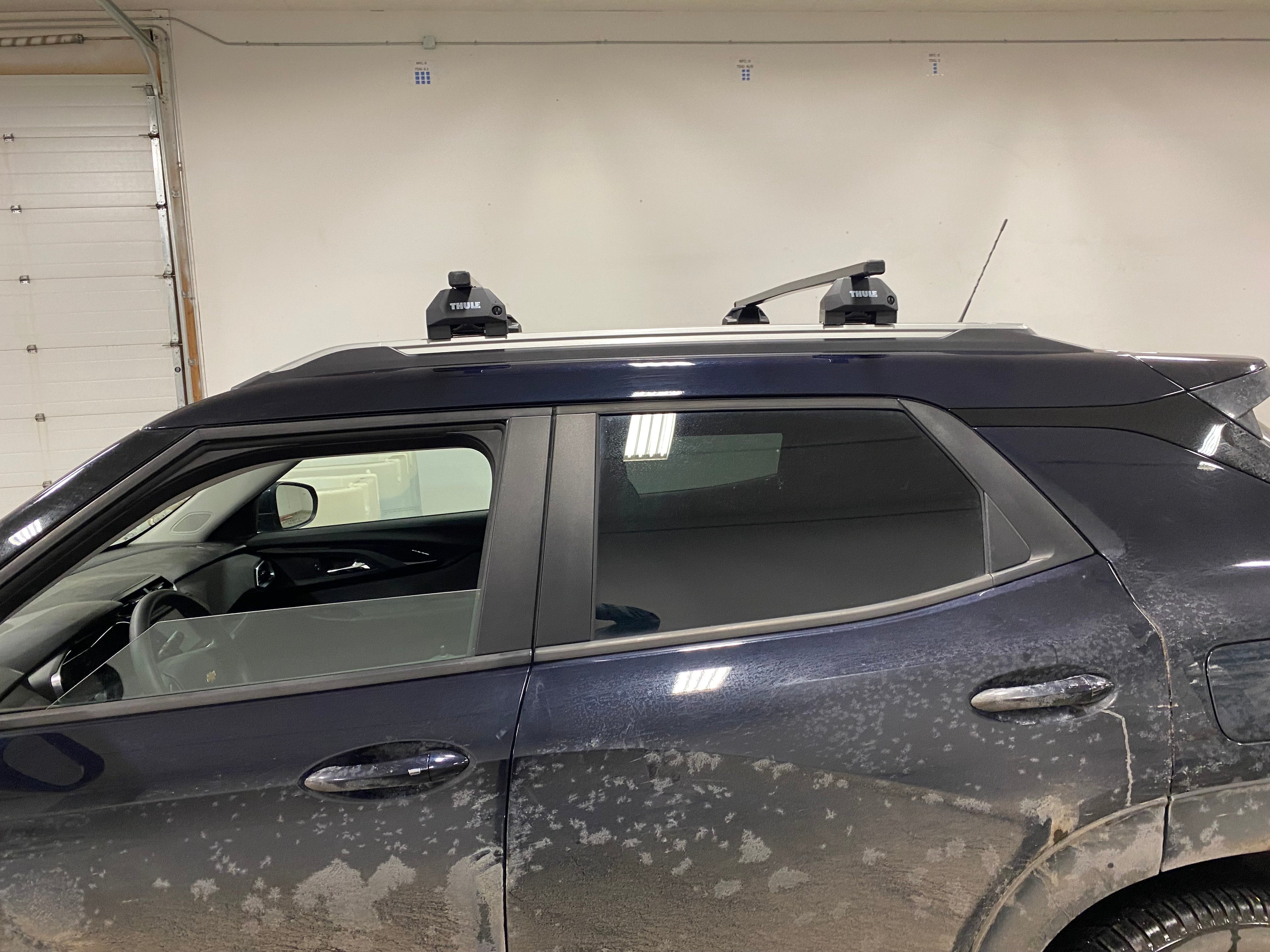 Thule Evo Flush Rail Roof Rack Install | Chevrolet Trailblazer Edmonton ...